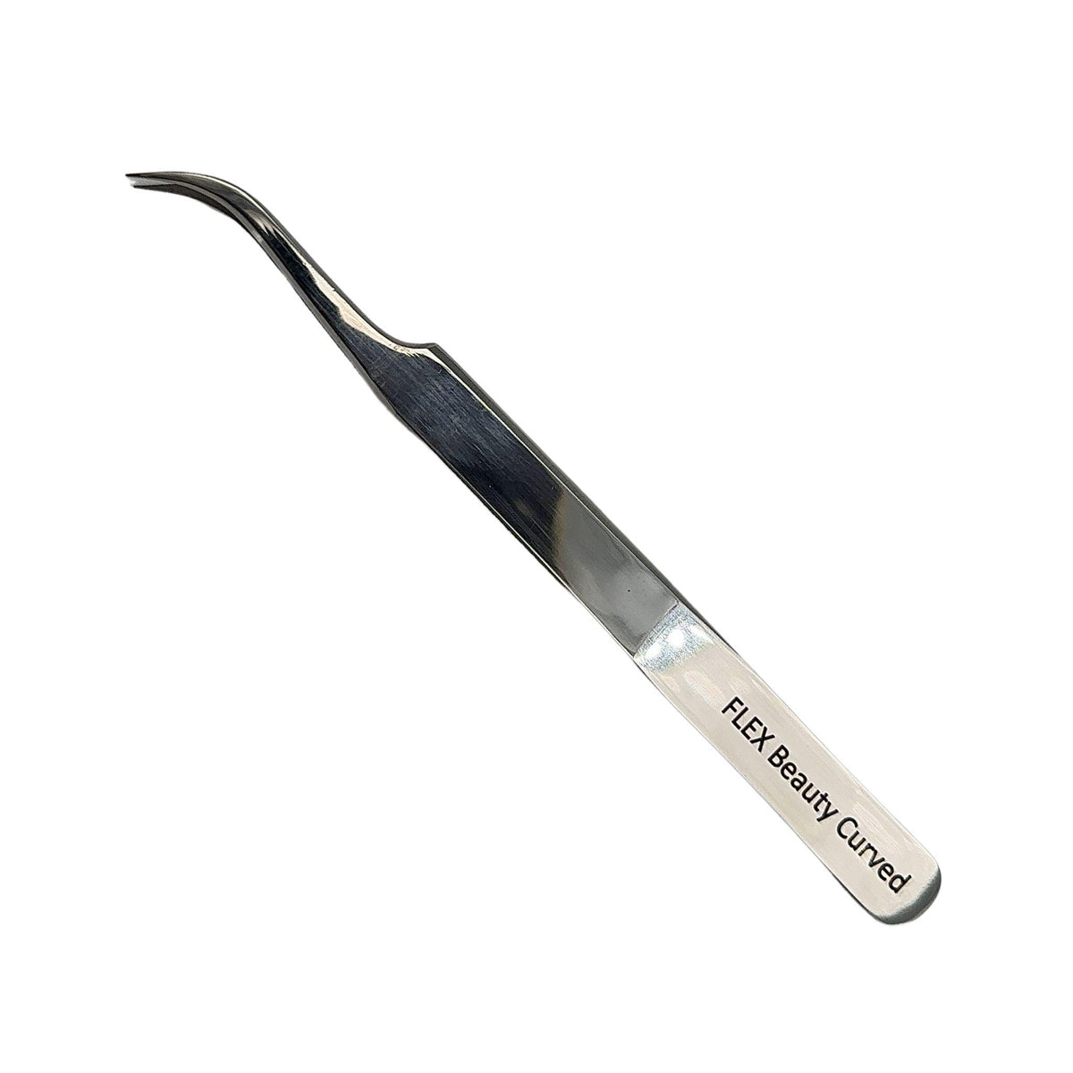 FLEX Beauty Fiber Tip Curved Tweezers