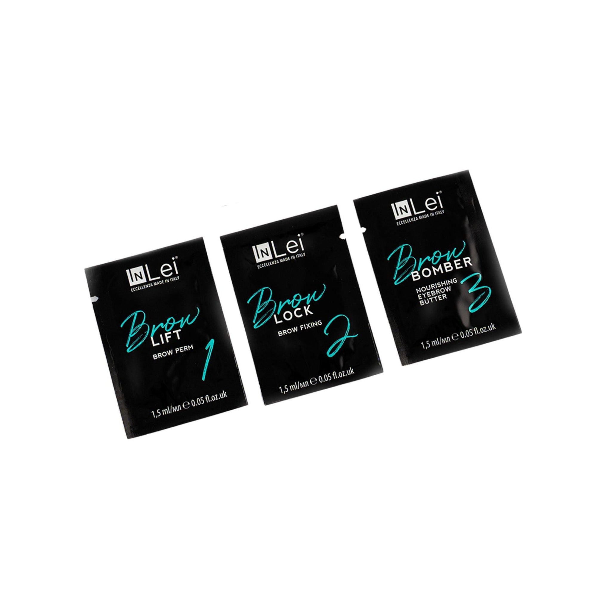 InLei Brow Bomber Lamination Sample